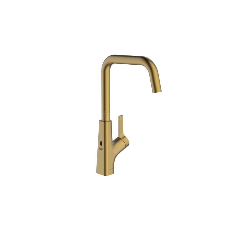Clearwater Azia Sensor Single Lever Kitchen mixer Tap Brushed Brass