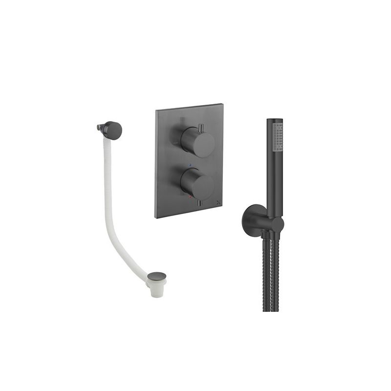 Crosswater Crossbox Shower Set 5 Slate