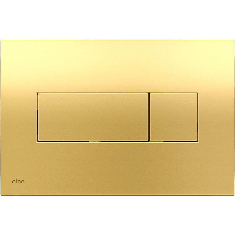 Alca Flush Plate (Slim Rectangular) - Gold