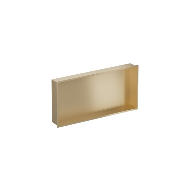 Crosswater MPRO Niche 610 x 305mm x 80mm Brushed Brass